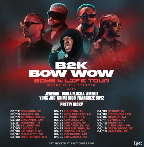 B2K and Bow Wow To Headline Tour in 2026 – Vibe 105