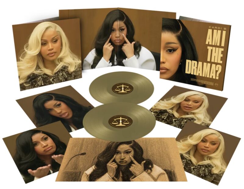 Cardi B To Release ‘AM I THE DRAMA?’ Courtroom Edition Vinyl – Vibe 105